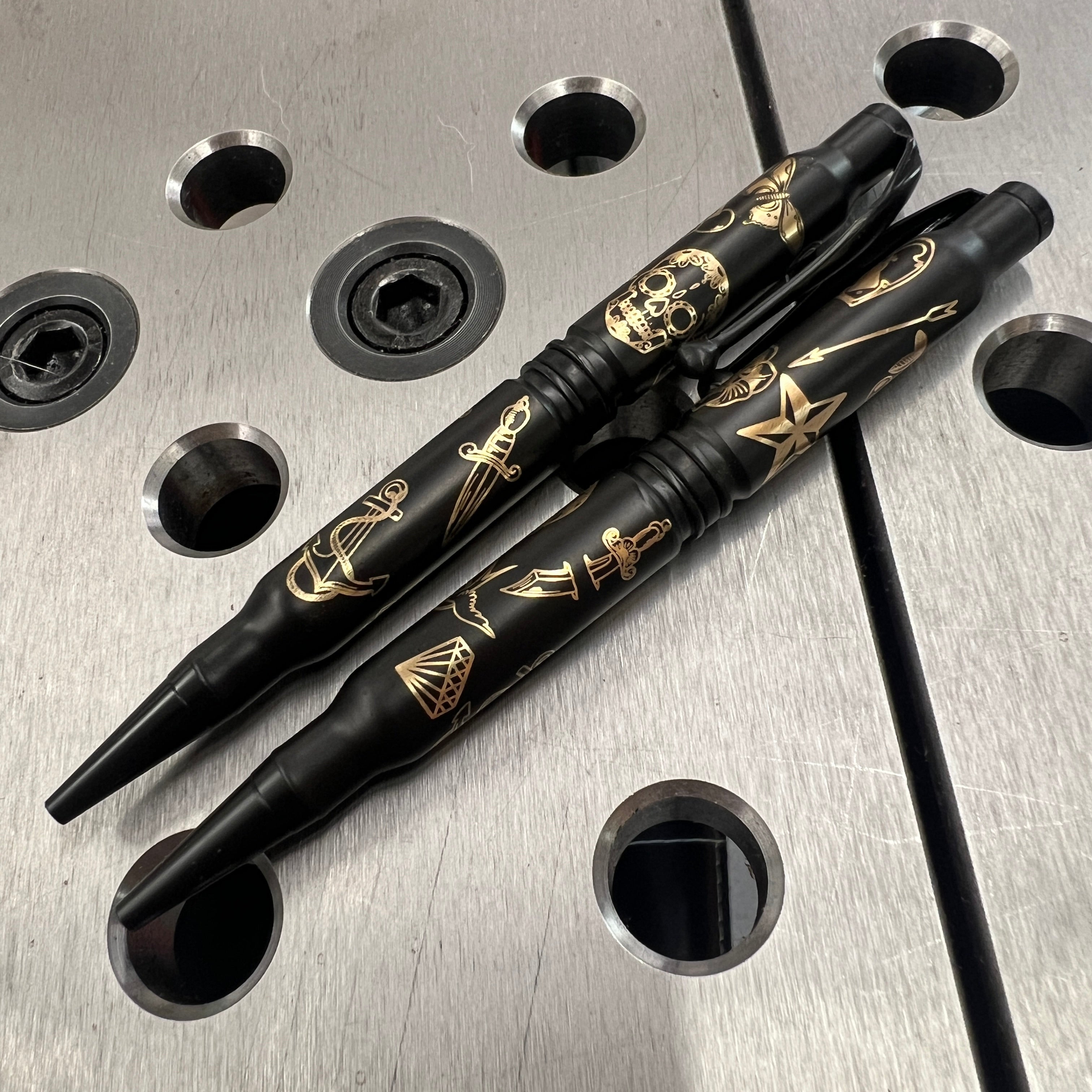 Tattoo Flash Art .308 Pen - High Caliber Craftsman