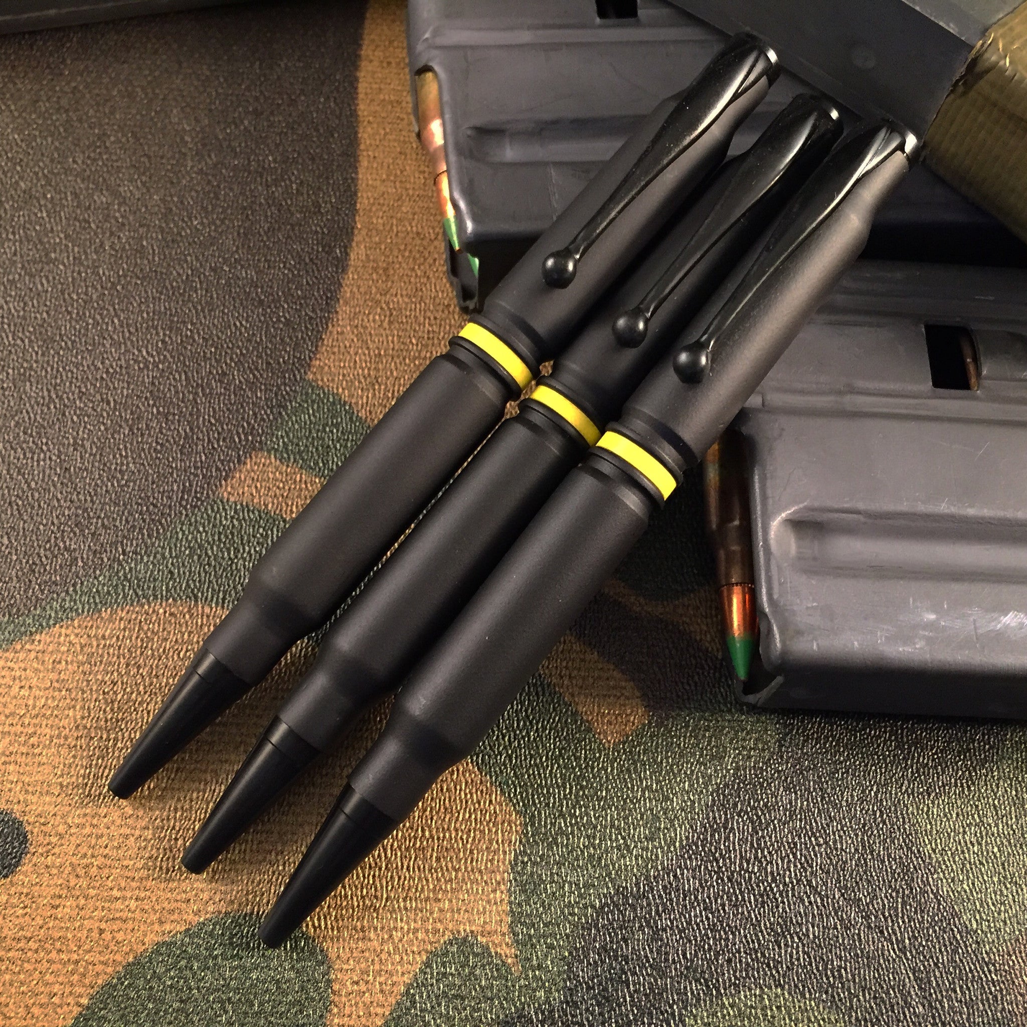 308 Thin Gold Line Bullet Pen for Emergency Dispatchers - High Caliber ...
